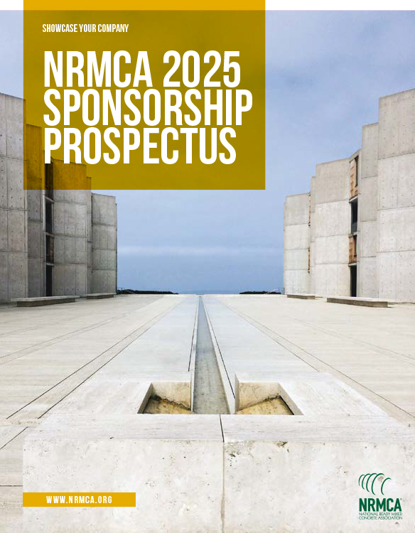 NRMCA Sponsorship | NRMCA